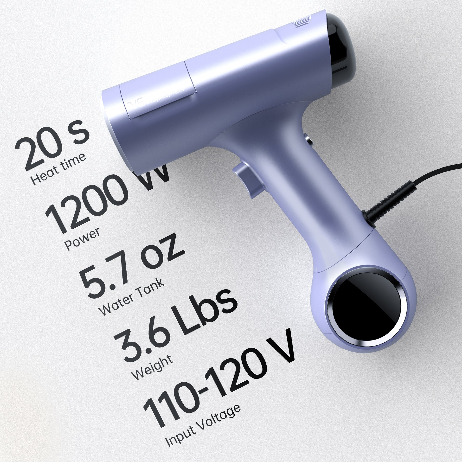 Morus V6 Vacuum Garment Steamer,Vacuum Sution Ironing Technology